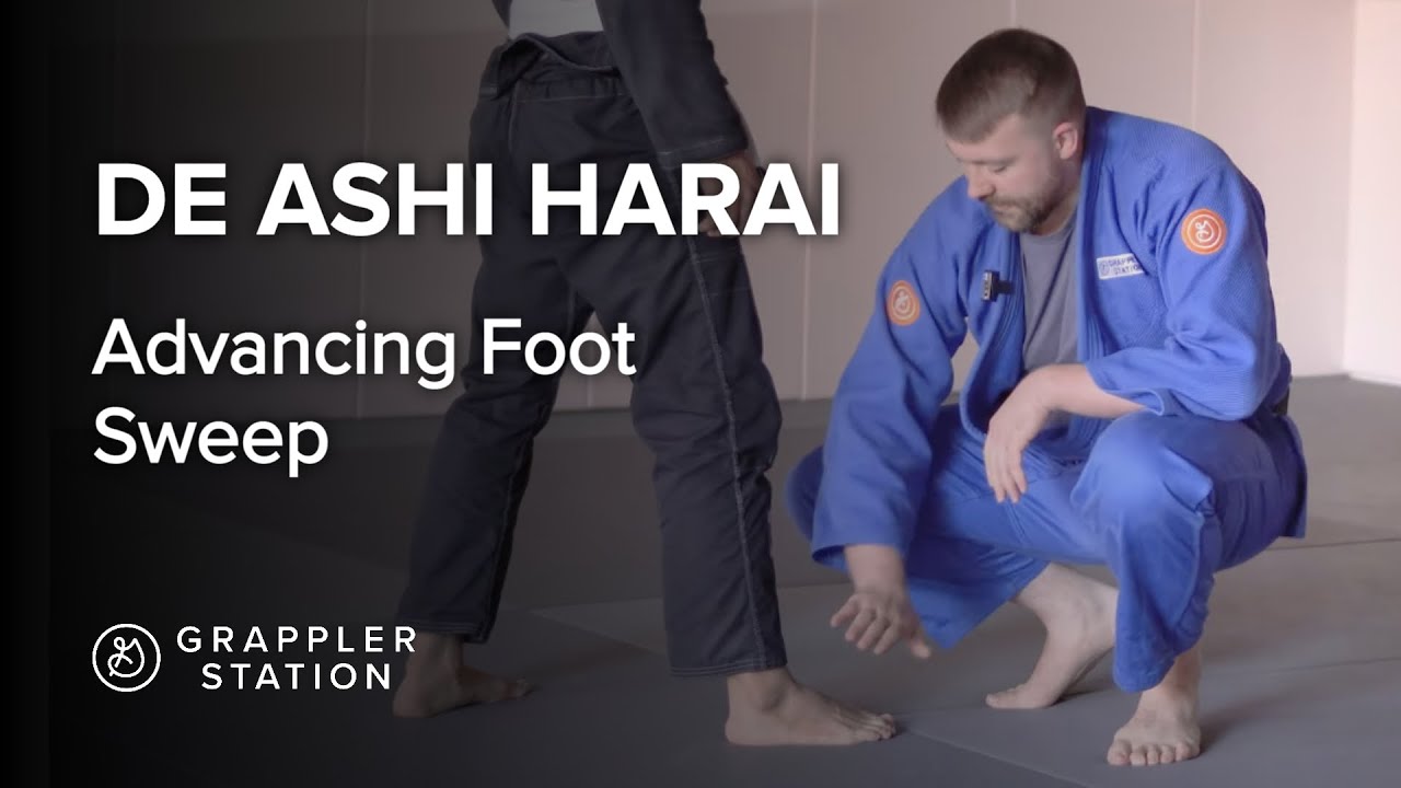 De Ashi Harai - Forward Foot Sweep | Grappler Station